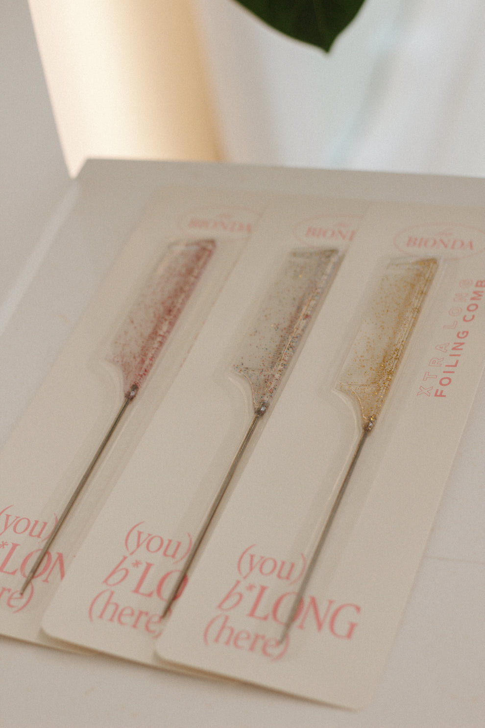 La Bionda Xtra Long Foil Comb – La Bionda Brand